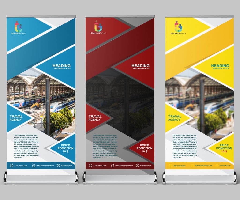 1+ Best Free Roll Up Banner Design Free Psd PSD Templates To Download ...