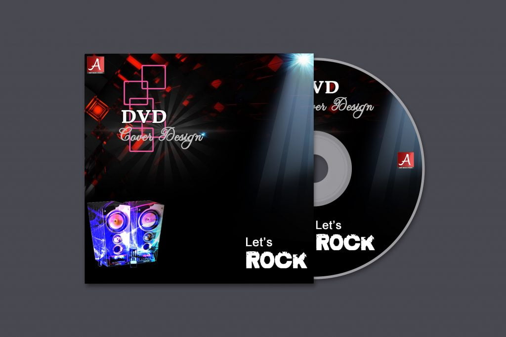 Free Black and Red DVD Cover Design Set – GraphicsFamily