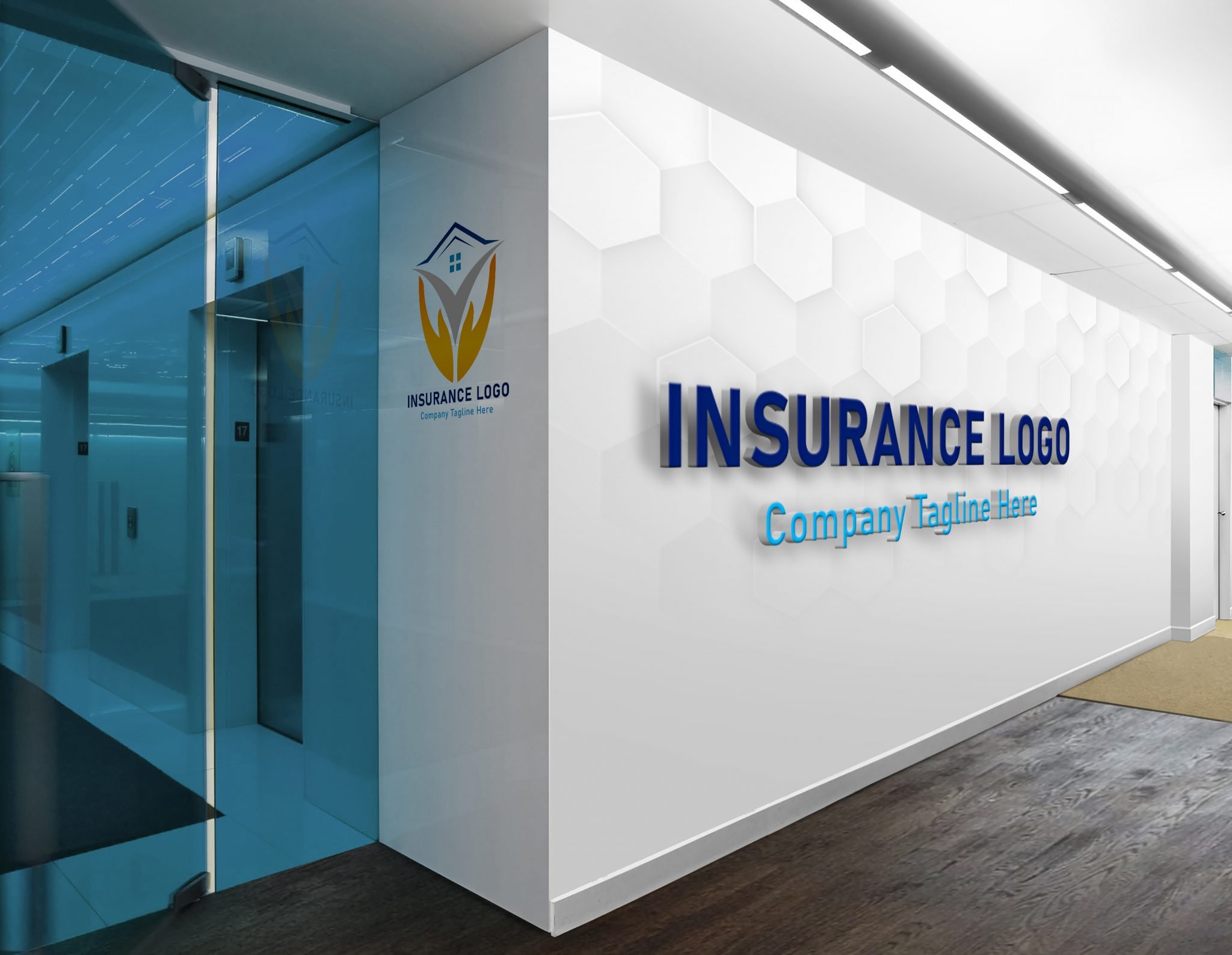 Finance & Insurance Logo Design Free Template – GraphicsFamily