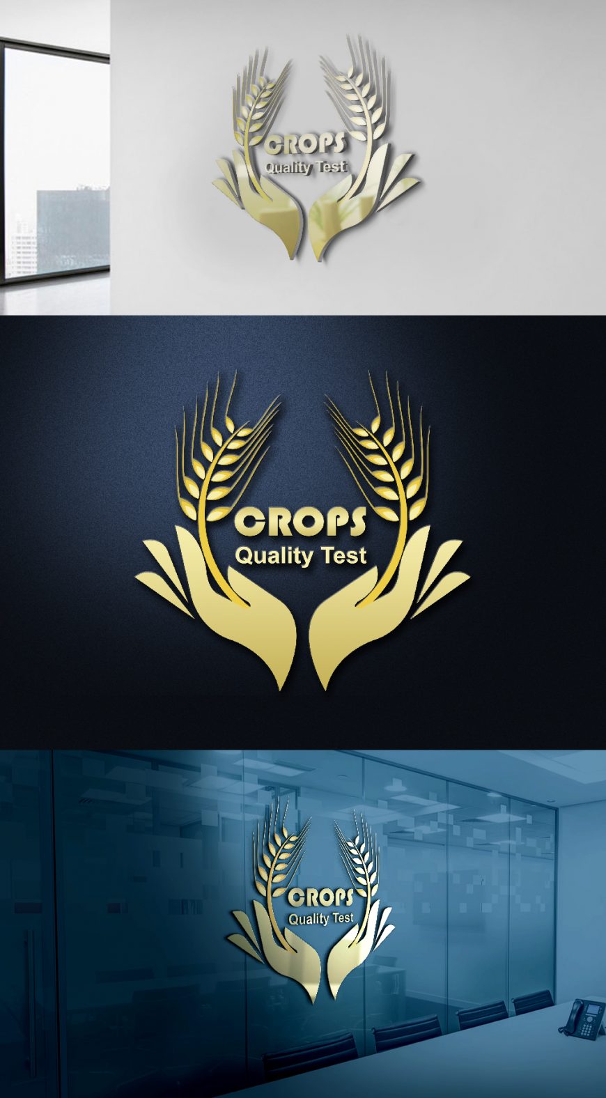 Free PSD Golden Food Logo Template – GraphicsFamily