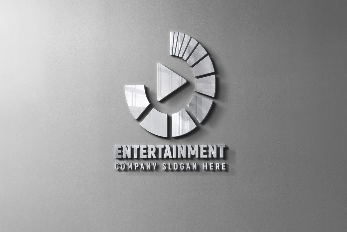Media Entertainment Logo Design – GraphicsFamily
