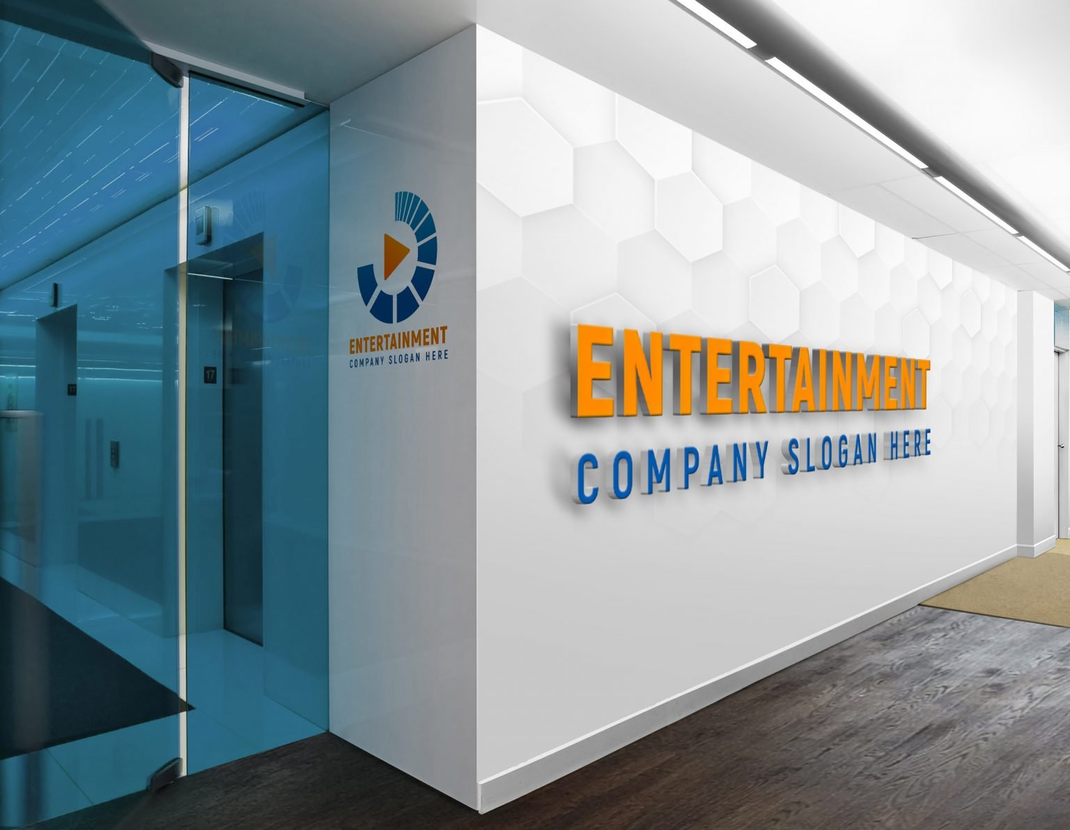 Media Entertainment Logo Design – GraphicsFamily