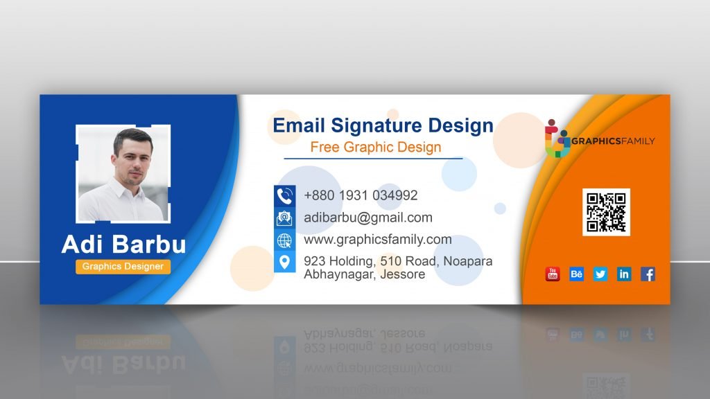 Free Photoshop Professional Email Signature Design – GraphicsFamily
