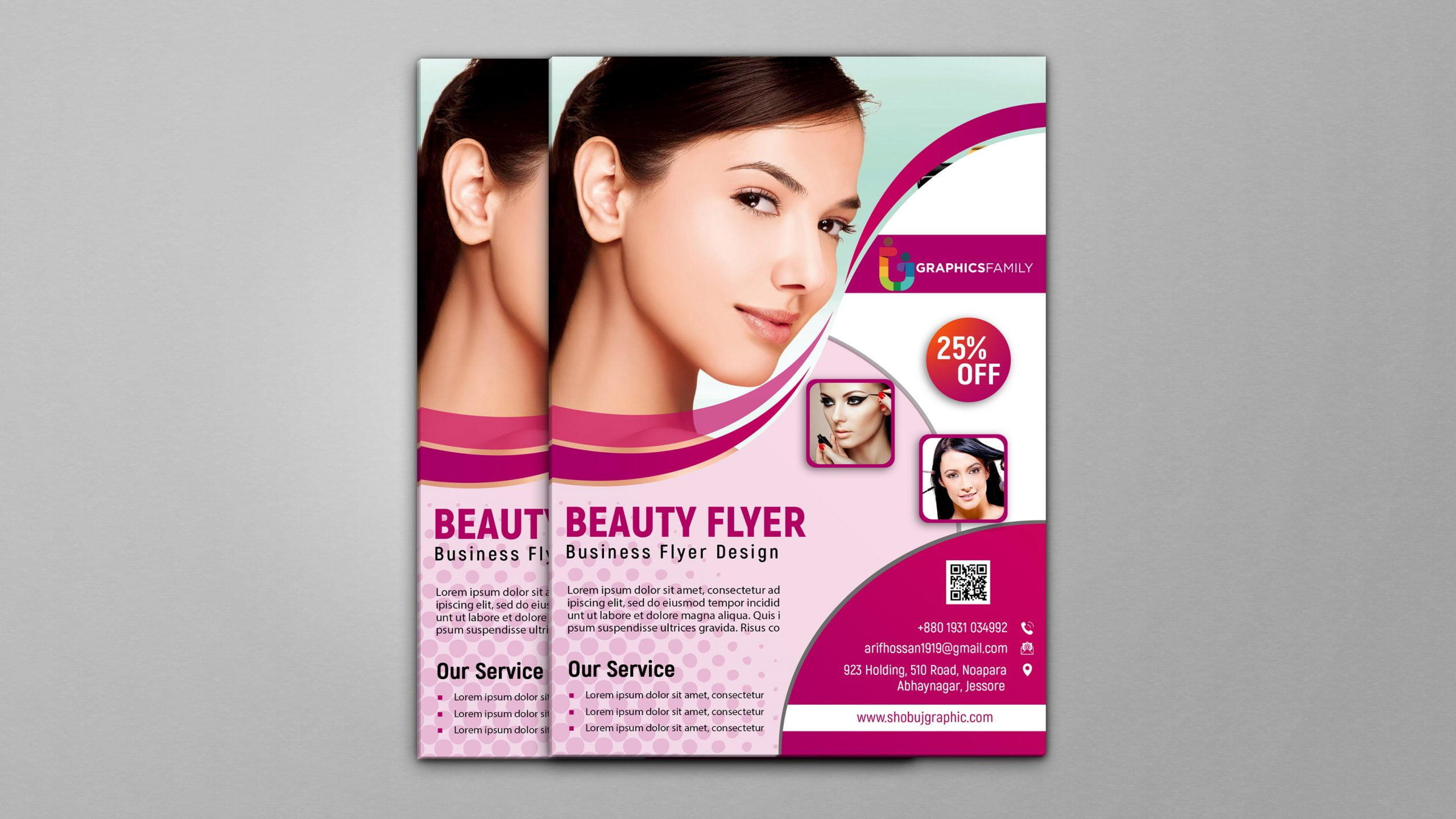 Free Beauty Flyer Design PSD Template – GraphicsFamily Free Beauty Flyer Design PSD Template – GraphicsFamily