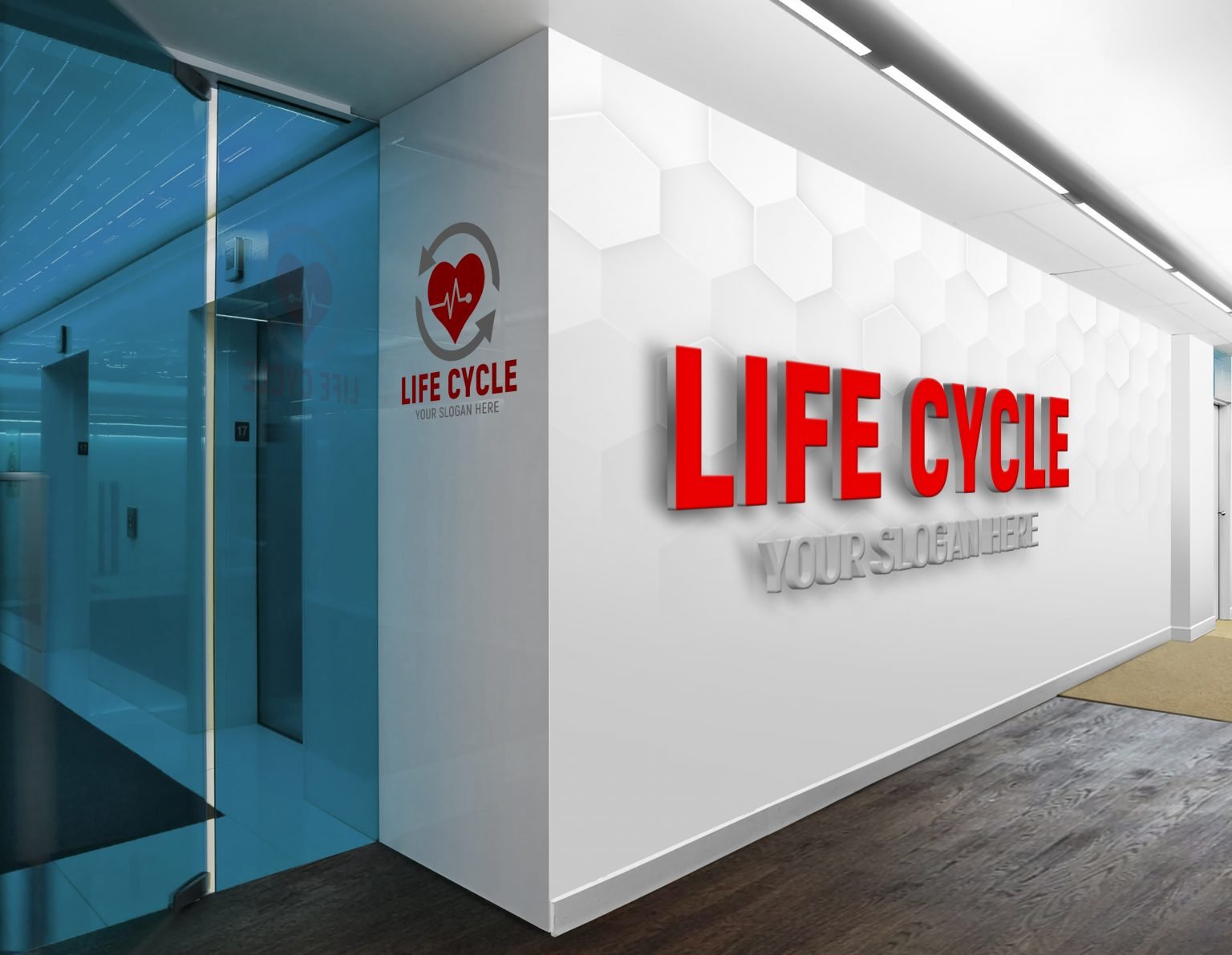 Life Cycle Logo Design Free Template – GraphicsFamily