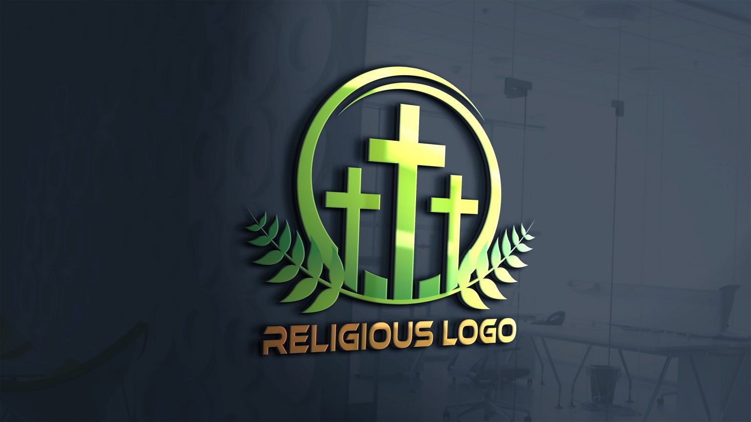 Religious and Spirituality Logo Template Free psd Download – GraphicsFamily
