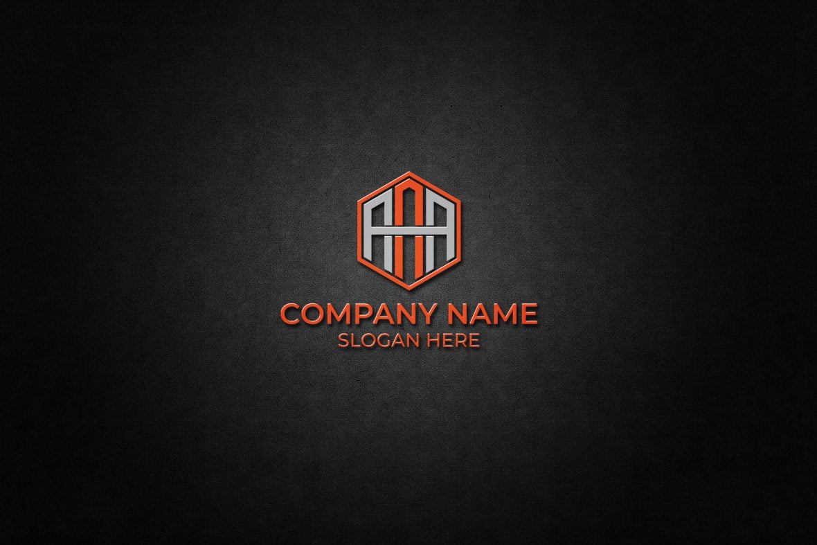 AAA Letter Monogram Free AI Template – GraphicsFamily