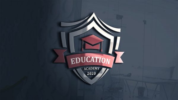 Free Education Academy Logo Template – GraphicsFamily