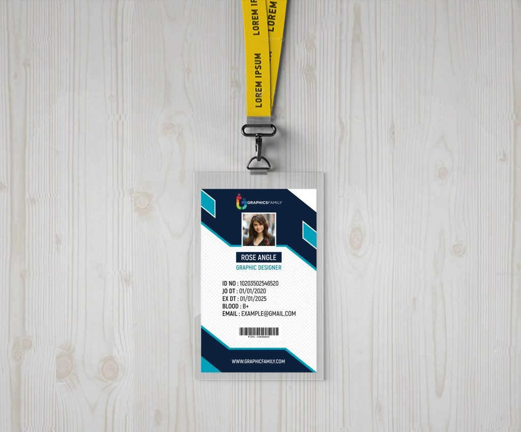 Creative Id-Card Design Free Template Download – GraphicsFamily