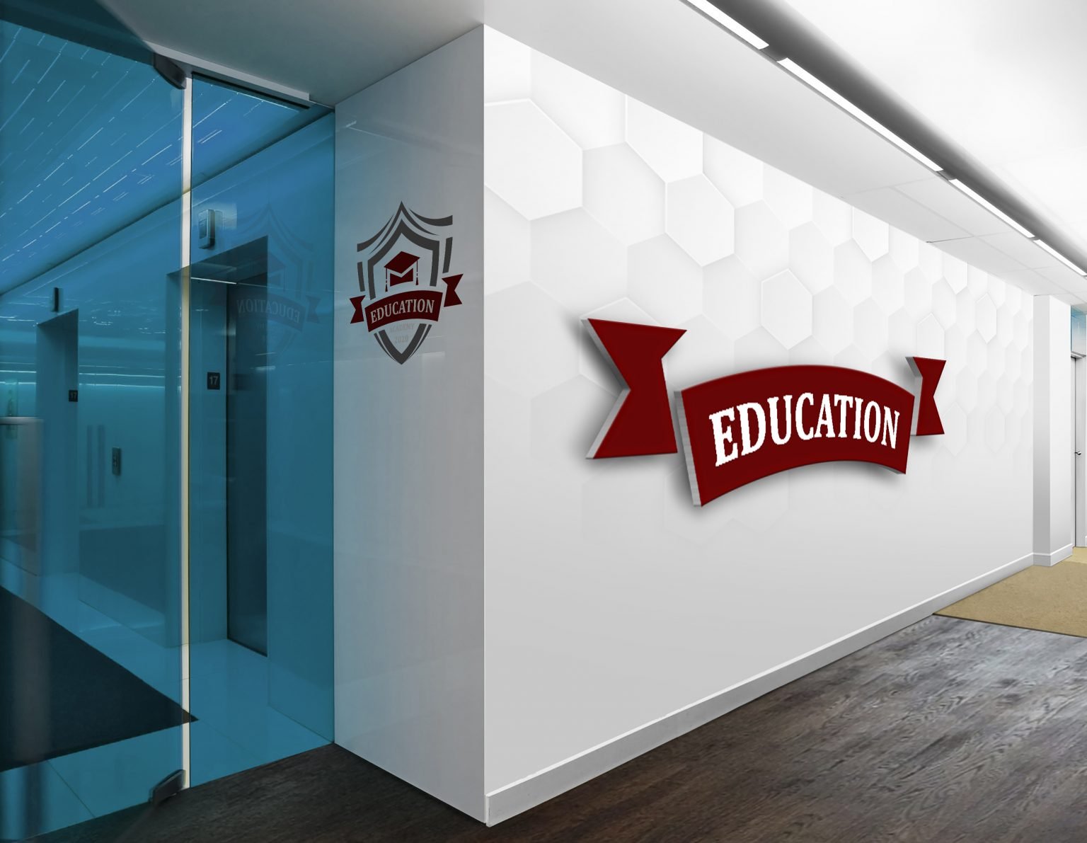 Free Education Academy Logo Template – GraphicsFamily
