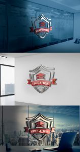 Free Education Academy Logo Template – GraphicsFamily