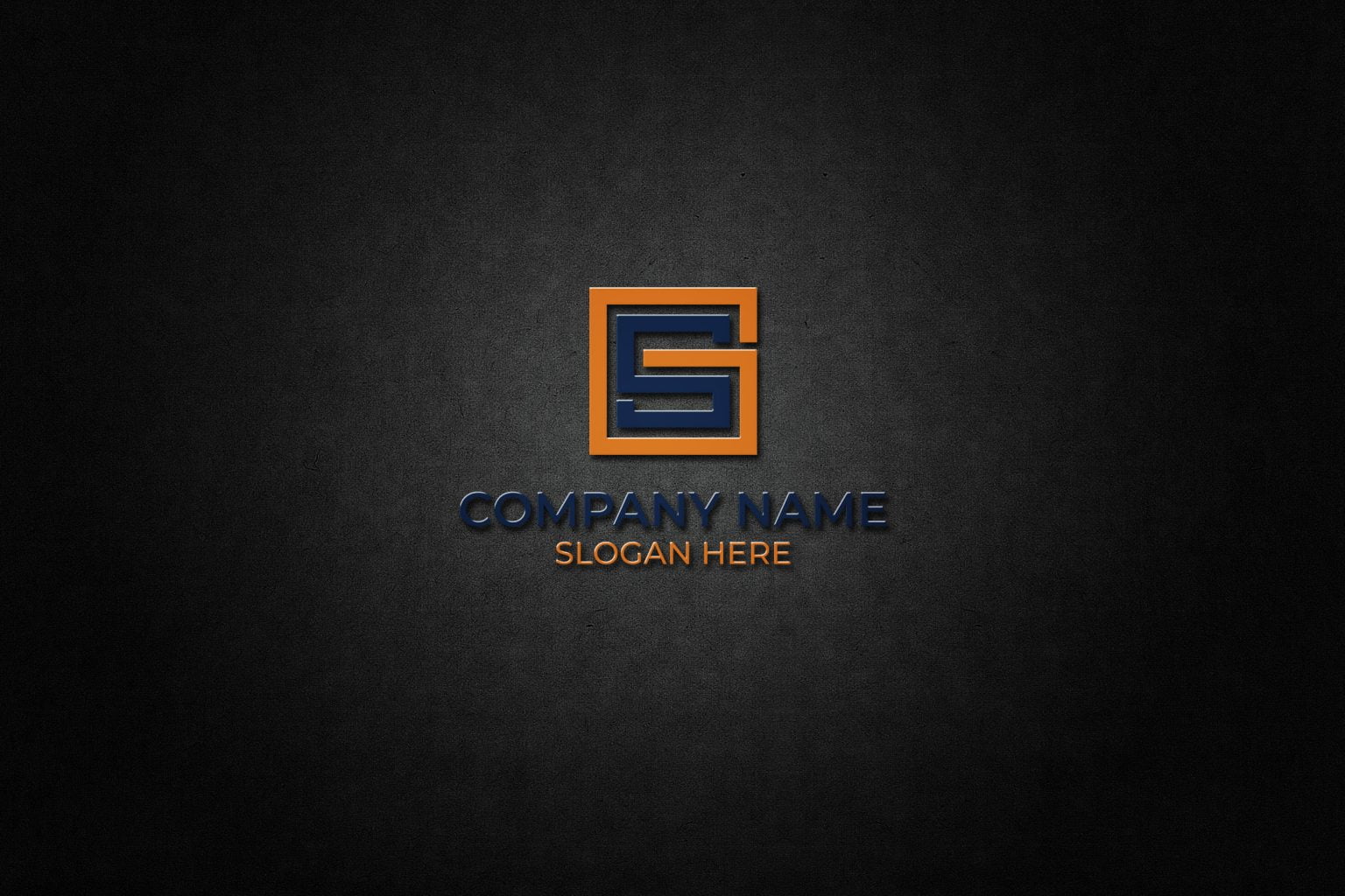 Initial GS Letter Monogram Logo Design Free Template – GraphicsFamily