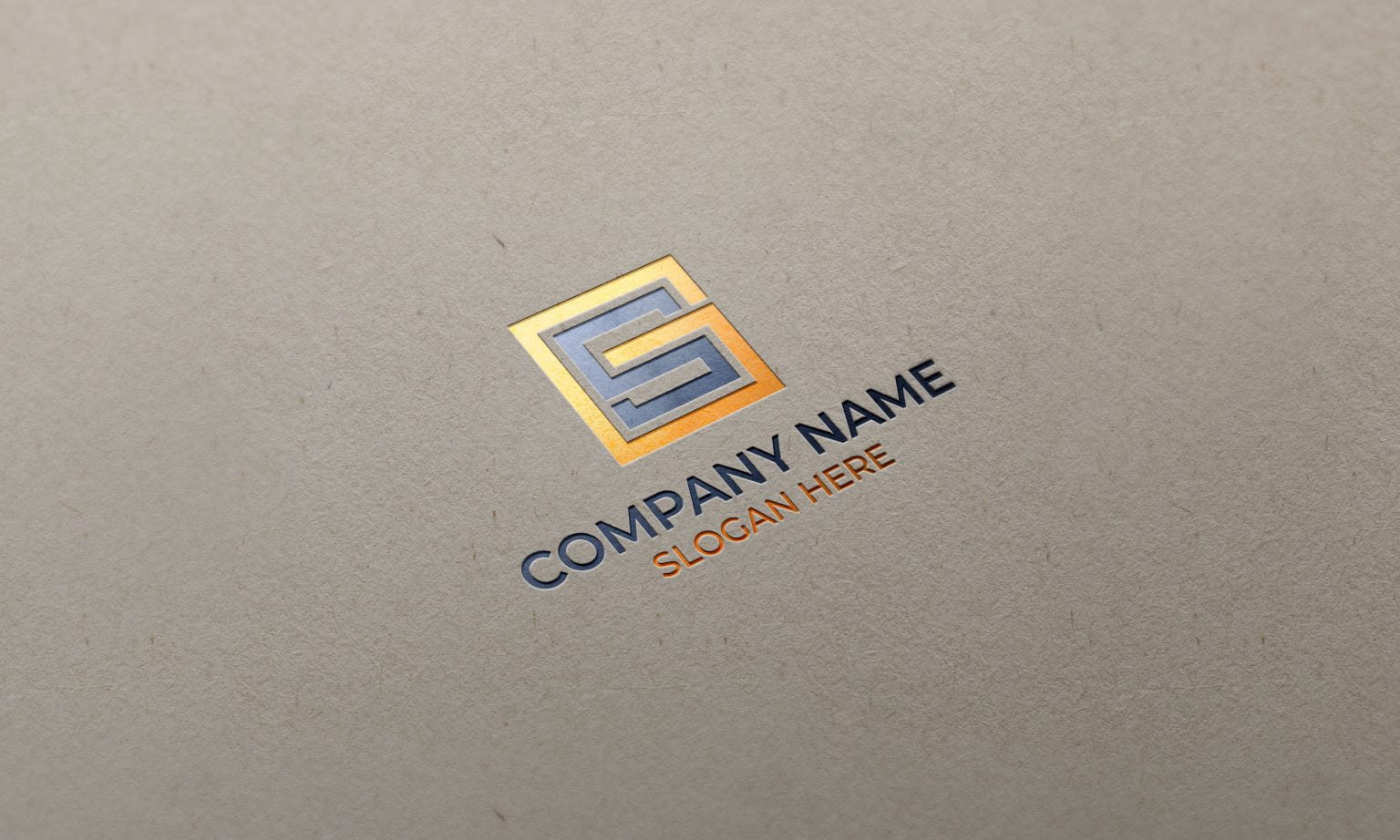 Initial GS Letter Monogram Logo Design Free Template – GraphicsFamily