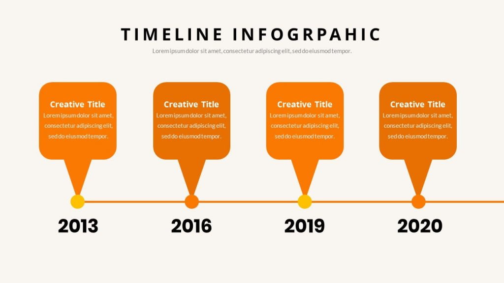 Free Timeline Powerpoint Infographic Template – GraphicsFamily