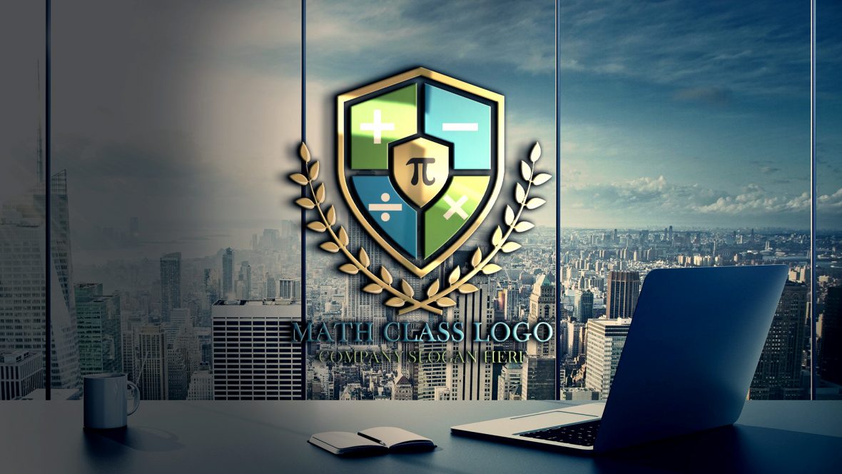 Math Tutorial Logo Design Free PSD Template – GraphicsFamily