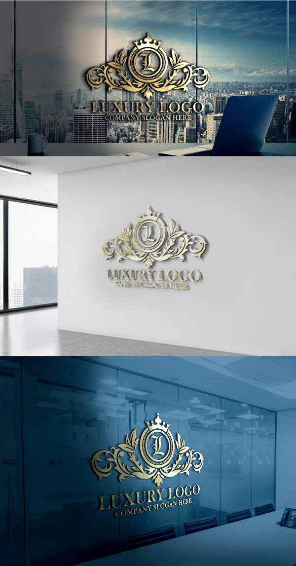 Professional Luxury Logo Design Free Template Download – GraphicsFamily