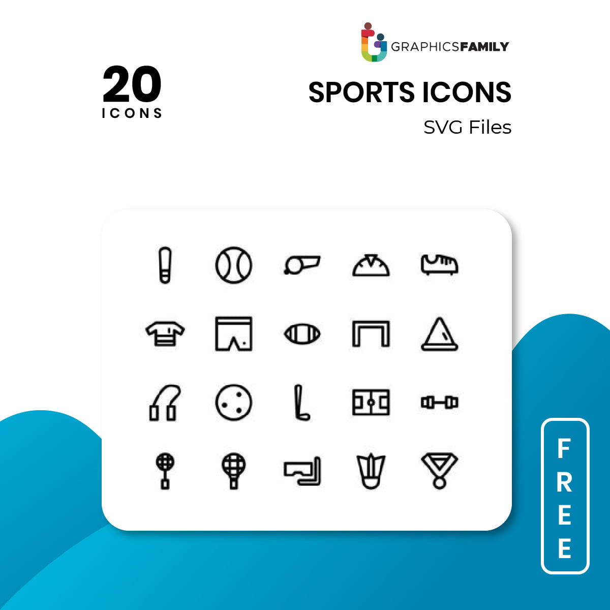 Free Sport Icons – GraphicsFamily