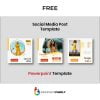 Free Social Media Post PowerPoint Template – GraphicsFamily
