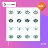 Different eyes icon collection – GraphicsFamily
