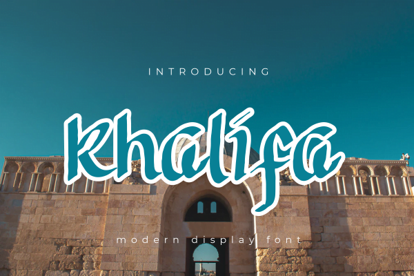 Khalifa Font – GraphicsFamily