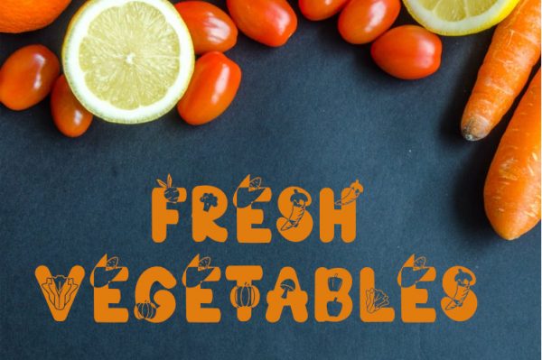 Vegetables Font – GraphicsFamily