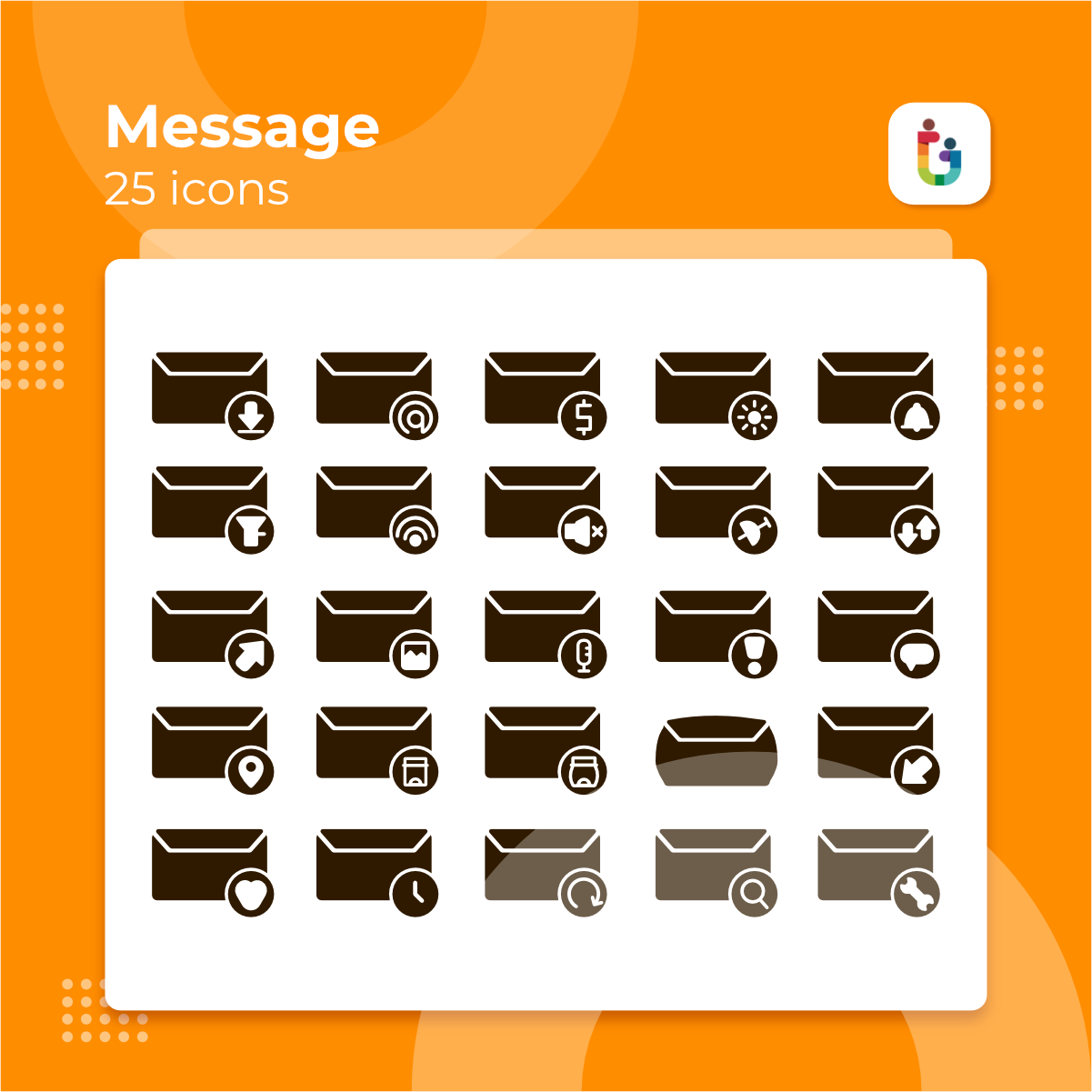 Message Concept Icon Pack – GraphicsFamily