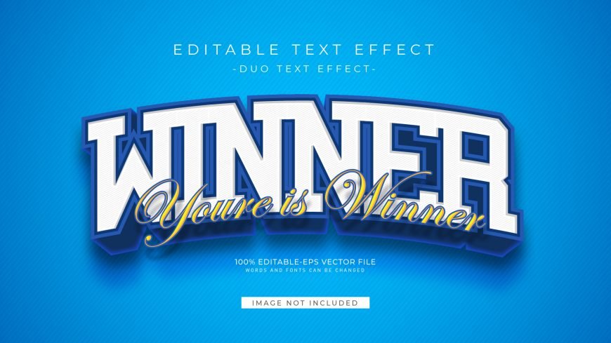 Modern Style Editable Text Effect – GraphicsFamily