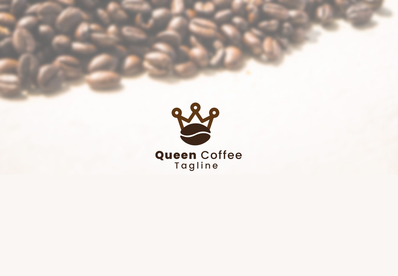 Queen Coffee – Coffee Logo Design – GraphicsFamily