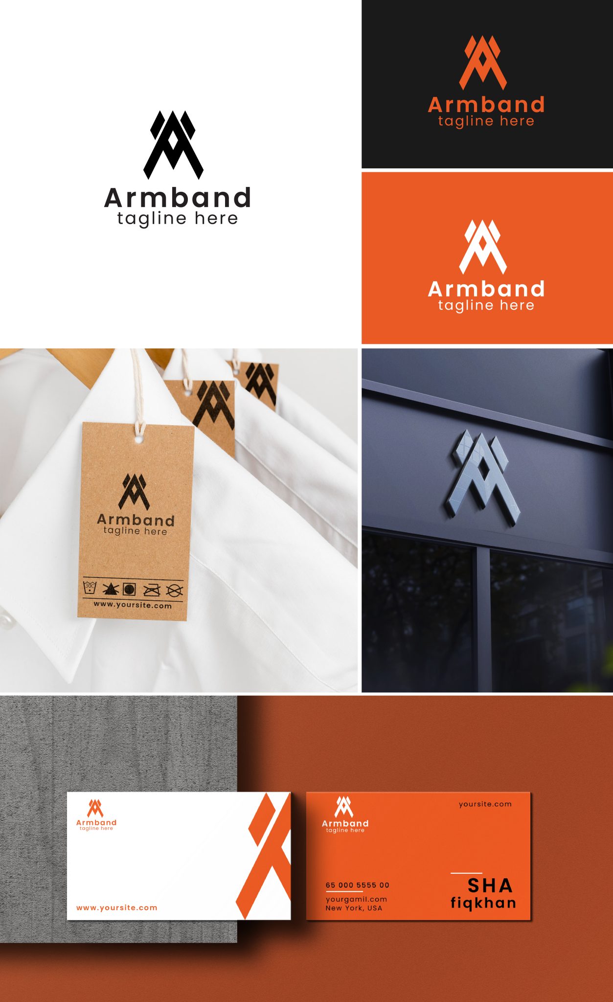 Letter A Logo – Clothing Logo Design – GraphicsFamily