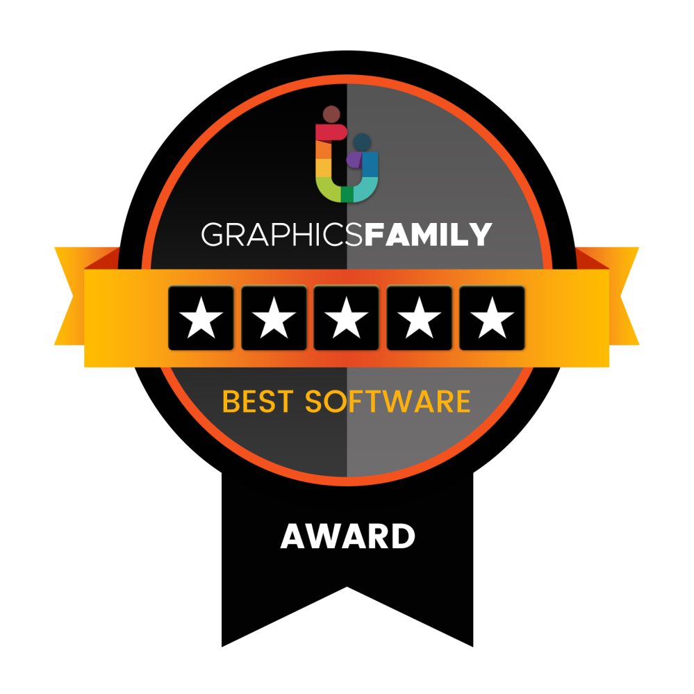 Best Software Award – GraphicsFamily