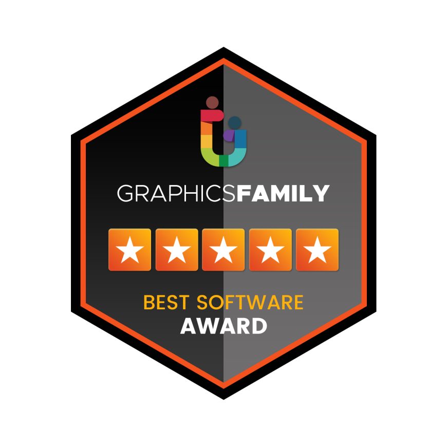 Best Software Award – GraphicsFamily