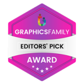 Editors Pick Award – GraphicsFamily