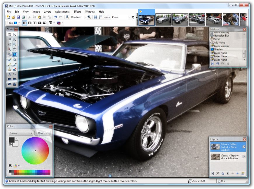 Paint.NET – create professional looking photographs – GraphicsFamily