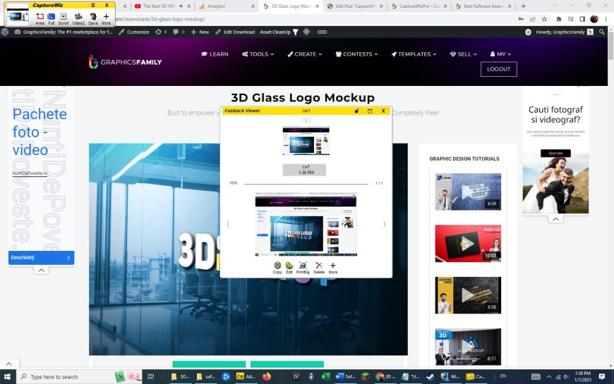 CaptureWizPro – Capture any part of your screen – GraphicsFamily