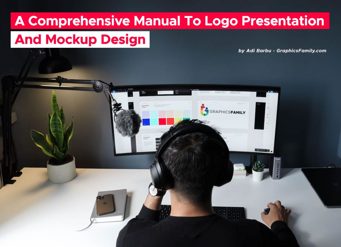 Logo Guidelines Manual : Logo Presentation and Mockup Design ...