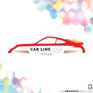 Car Line Logo Template – GraphicsFamily