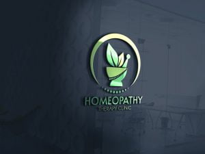 Homeopathy-Therapy Clinic Logo – GraphicsFamily