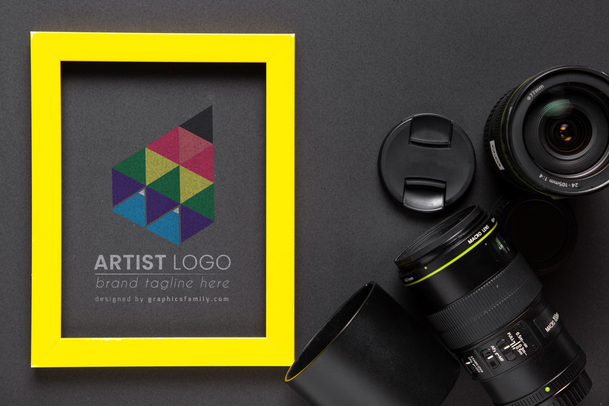 Creative Artist Logo Template – GraphicsFamily