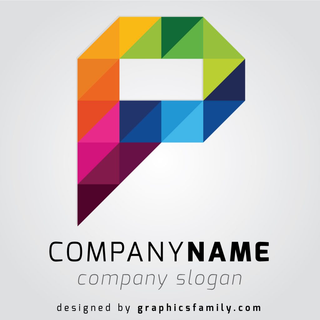 Letter P Logo – GraphicsFamily
