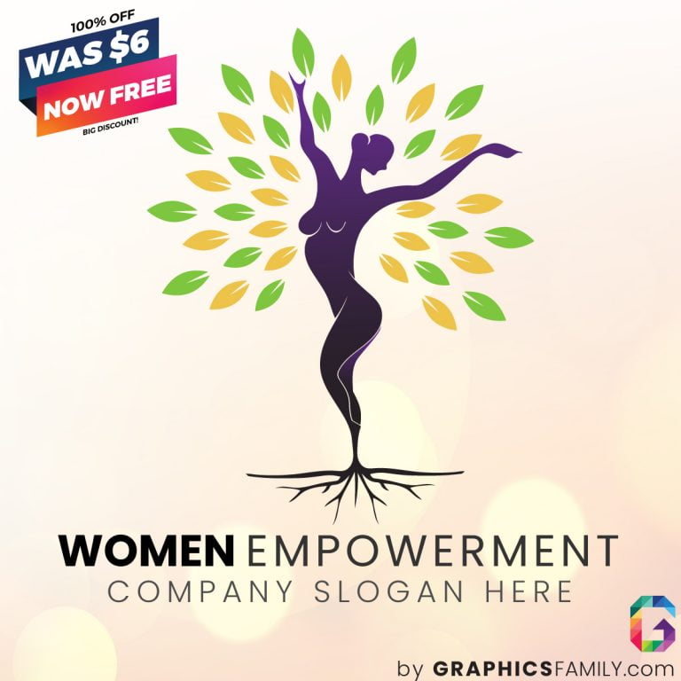 Women Empowerment Free Logo – GraphicsFamily