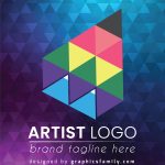 Creative Artist Logo Template – GraphicsFamily