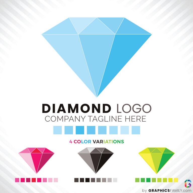 Diamond Logo Template – GraphicsFamily