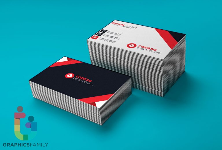 Coder Business Card Design – GraphicsFamily