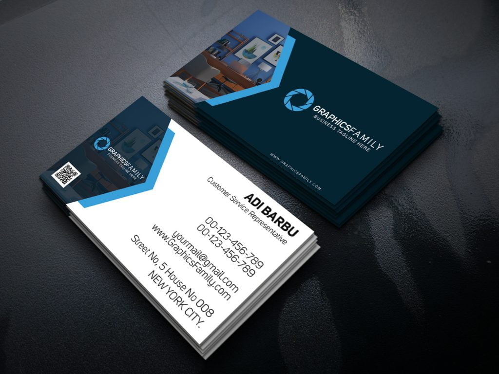 Customer Service Representative Business Card Design – GraphicsFamily
