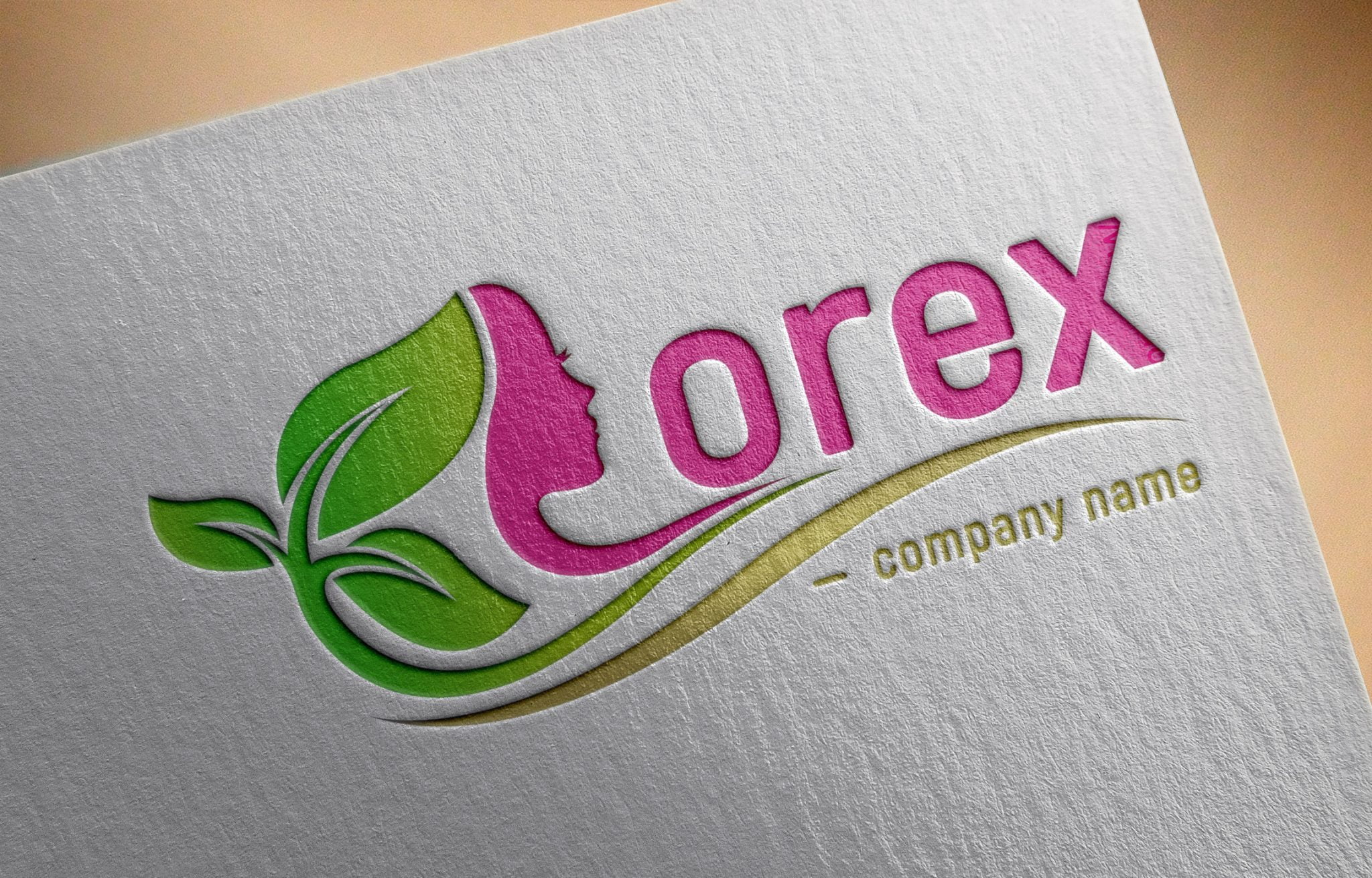 Free Eco Friendly PSD Logo Template – GraphicsFamily