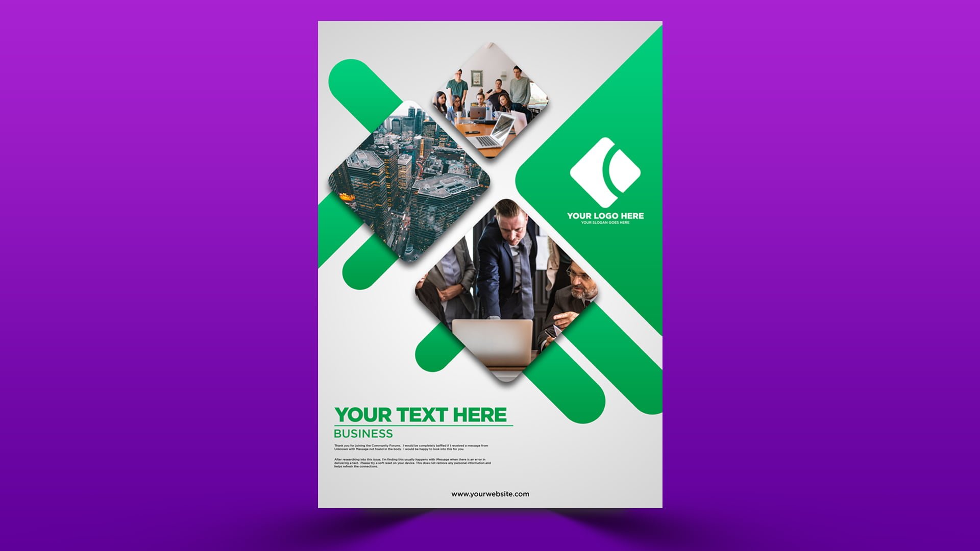 Free Corporate Business Flyer Design – GraphicsFamily