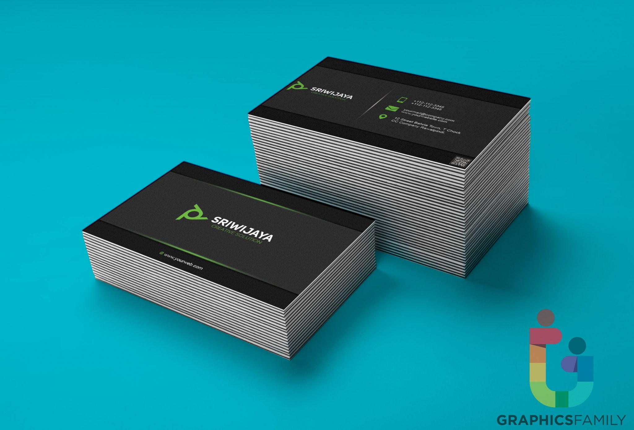 Minimal Business Card Design – GraphicsFamily