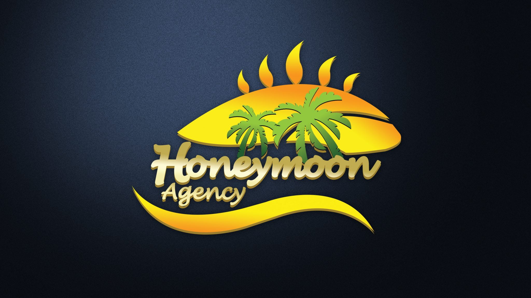 Honeymoon Travel Tour Logo Template – GraphicsFamily