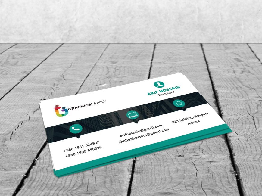 Global Business Card Design – GraphicsFamily