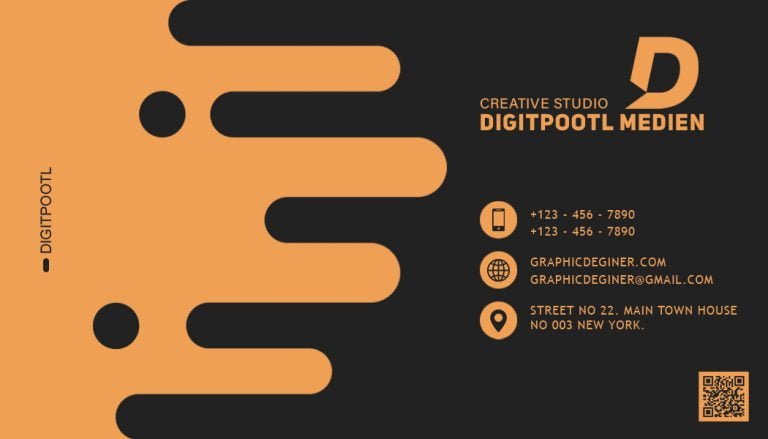 Logo Designer Business Card Template – GraphicsFamily